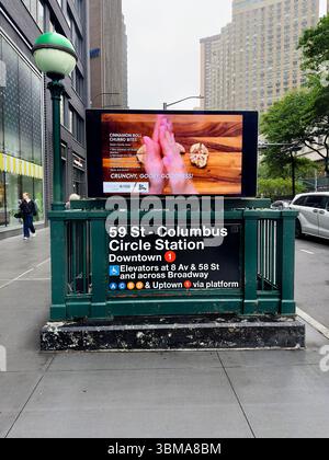 59 st, Columbus, circle Station, Central Park, New York, United States ...