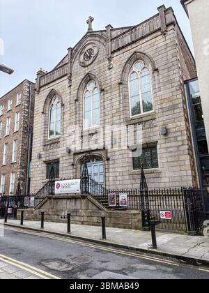 Smock Alley Theatre, a historic theatre in Dublin, Ireland. Exterior ...