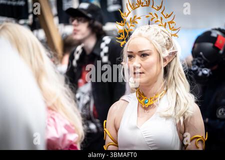 Utrecht, Netherlands. 22nd June, 2025. Cosplayers attend Dutch Comic ...