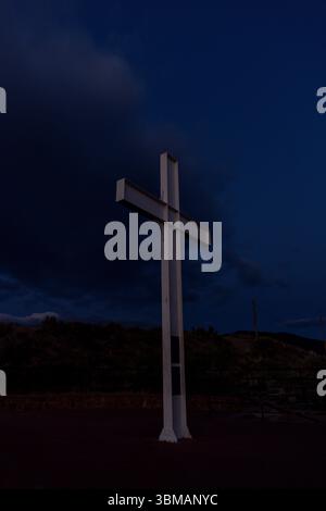 The Cross of the Martyrs in Fort Marcy Park in Santa Fe, New Mexico ...