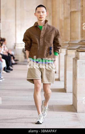 Paris, Frankreich. 24th June, 2026. Jimin BTS attends DIOR Menswear ...