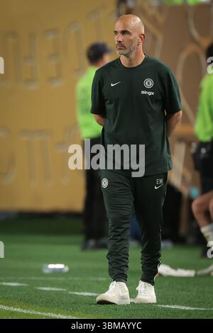 Coach Enzo Maresca of Chelsea F.C. seen during the UEFA Champions ...