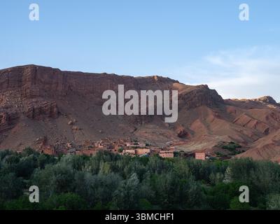 Traditional Moroccan architecture blends with the desert landscape at ...