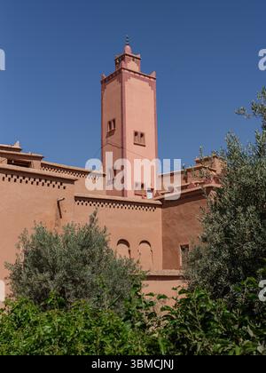 Morocco, 25 May 2025. Traditional earthen architecture in a southern ...