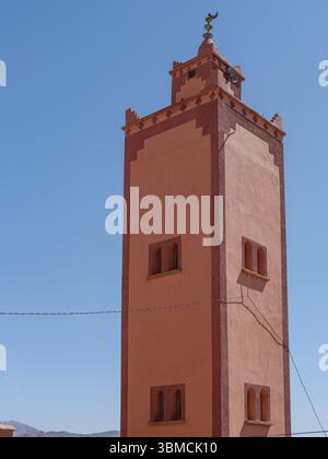 Morocco, 25 May 2025. Traditional earthen architecture in a southern ...