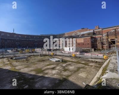 Construction site of the unfinished Congress Hall of the NSDAP 1933 ...