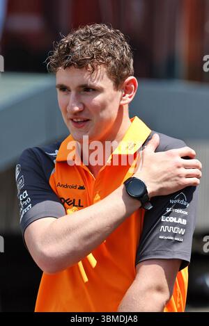 Alexander Dunne (IRE) McLaren Development Driver. 05.09.2025. Formula 1 ...