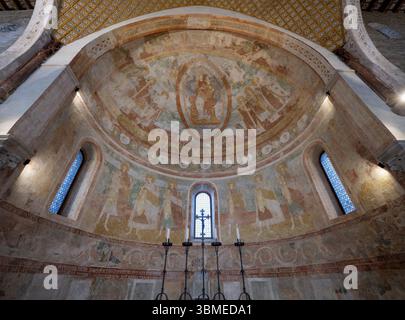 Basilica of Aquileia from the 11th century, largest floor mosaic of the ...
