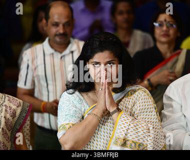 LUCKNOW, INDIA - JUNE 26: Astronaut Shubhanshu Shukla's parents ...