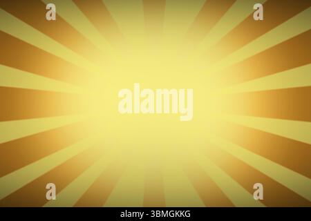 Abstract background with an orange and yellow starburst design Stock ...