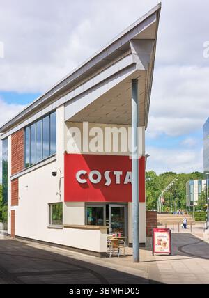 Costa coffee shop, Corby town centre, England Stock Photo - Alamy