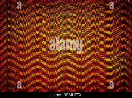Vector of seamless wavy pattern Stock Photo - Alamy
