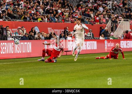 Chicago Fire Forward Hugo Cuypers (9) and Philip Zinckernagel (11) seen ...
