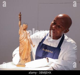 Sothebys London, UK. 27th June, 2025. (R)David de Haen Self-portrait ...