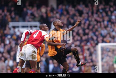 Arsenal v Wolverhampton Wanderers, 29 January 2005 at Highbury. FA Cup ...