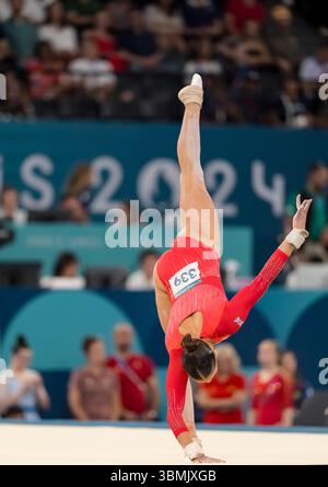 GEORGIA-MAE FENTON (GBR) of Great Britain, competes in the Artistic ...