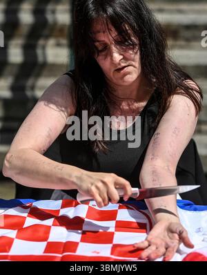 Croatia. 27th June, 2025. As part of the Performance Night, a ...