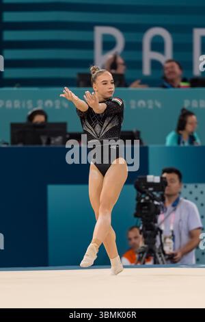 BETTINA LILI CZIFRA (HUN) of Hungary, competes in the Artistic ...