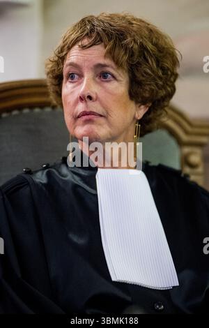 Pictured of a press conference of the Court of Cassation (High Court ...
