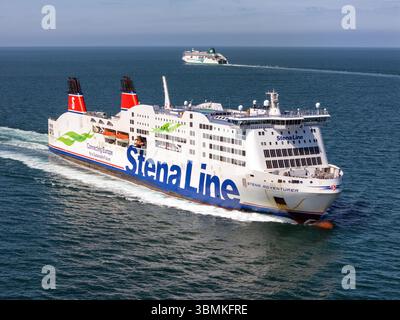 Stena Adventurer, an Irish Sea ferry operated by Stena Line on the ...