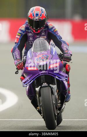 ASSEN, NETHERLANDS - JUNE 27: Jack Miller of Prima Pramac Yamaha MotoGP ...