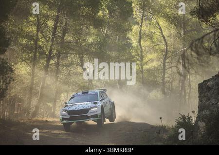 29 Robert VIRVES, Jakko VIILO, Skoda Fabia RS Rally2, action during the ...