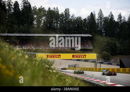spectators, fans during the Formula 1 MSC Cruises Austrian Grand Prix ...