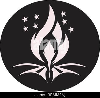 light logo spark t shirt graphic design vector illustration digital ...