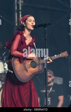 Gracie Abrams performs during the Outside Lands music festival at the ...