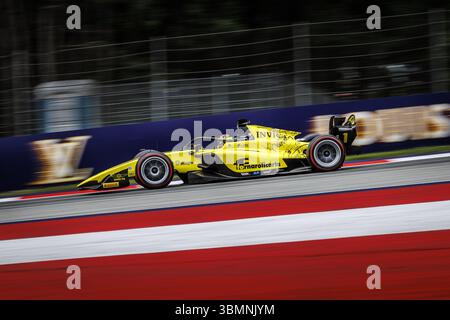 01 FORNAROLI Leonardo (ita), Invicta Racing, Dallara F2 2024, action ...