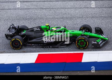 Gabriel Bortoleto of Brazil and Stake F1 Team Kick Sauber seen during ...
