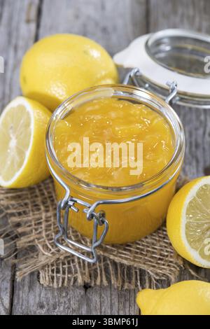 Portion of fresh made Lemon Jam Stock Photo - Alamy