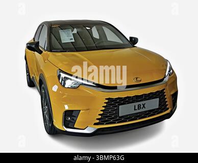 Lexus LBX posing on a white background Stock Photo - Alamy