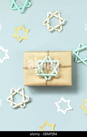 Hanukkah Jewish star Background. Hanukkah celebration Stock Photo - Alamy