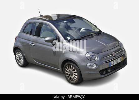 The fiat on white background Stock Photo - Alamy