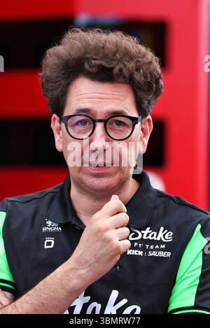 Mattia Binotto Chief Operating and Chief Technical Officer della scuderia Stake F1 Team Kick ...