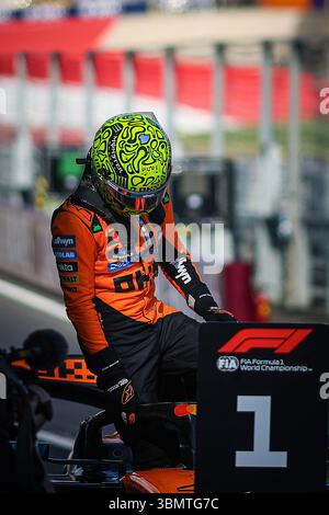 Austria, Austria. 28th June, 2025. 04 Lando Norris, (GRB) McLaren ...