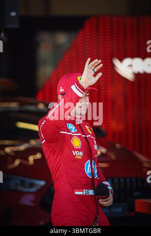 Austria, Austria. 28th June, 2025. #16 Charles Leclerc Of The Team ...