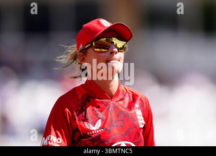 England's Danni Wyatt-Hodge during the Third Women's International T20 ...