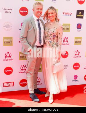 Chris Barr and Laura-Ann Barr attend the The King's Trust Awards 2025 ...