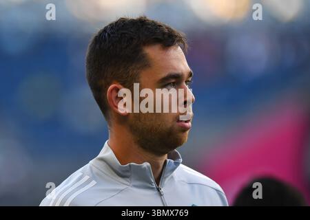 Seattle Sounders FC defender Jackson Ragen celebrates scoring a goal ...