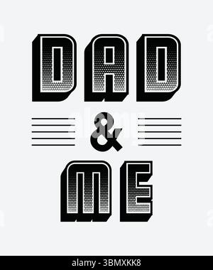 Father son and daughter design, Fathers day celebration and love theme ...