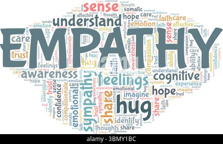 Empathy word cloud on a white background Stock Vector Image & Art - Alamy