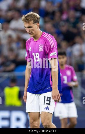Nelson Weiper (Deutschland, 19) bei der UEFA U21-Europameisterschaft im ...