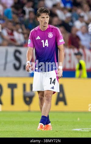 Tim Oermann (Deutschland, 14) bei der UEFA U21-Europameisterschaft im ...