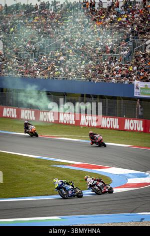 ASSEN - Racing fans during the 100th edition of the TT of Assen. ANP ...