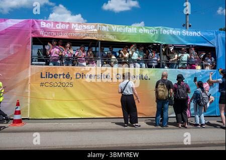 Muenchen, CSD Politparade, Proud-Netzwerk der Messe Muenchen, Diversity ...