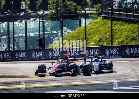 WURZ Charlie (aut), Trident, Dallara F3 2025, portrait podium during ...