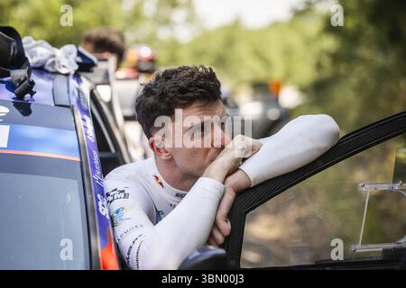MCERLEAN Joshua, Ford Puma Rally1, portrait during the 2025 Rally ...