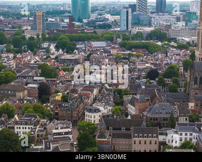Aerial View of Utrecht with Modern and Traditional Architecture Stock ...
